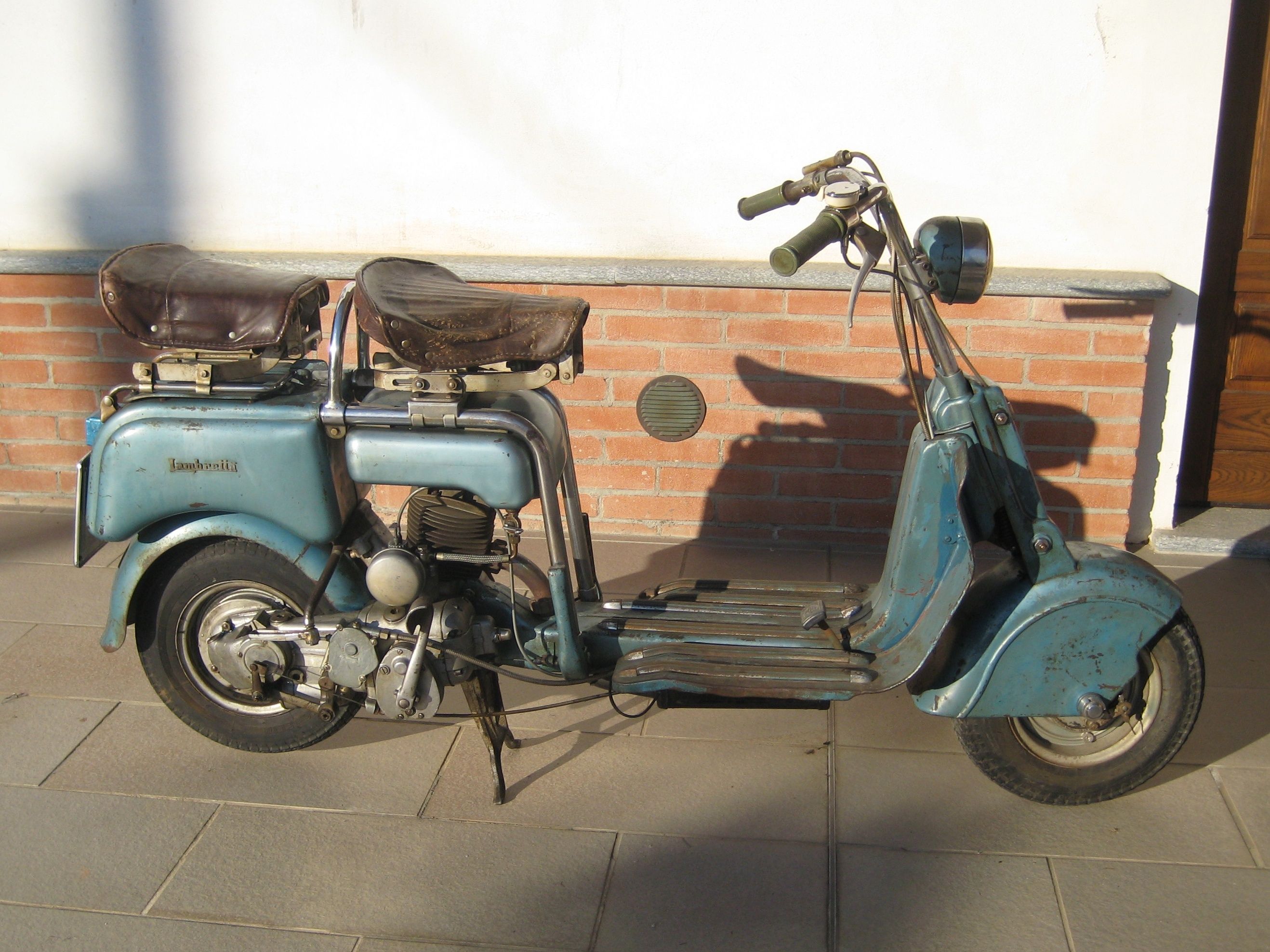 c.1950 Lambretta 125cc Model B Frame no. 44524 Engine no. 44528B ...