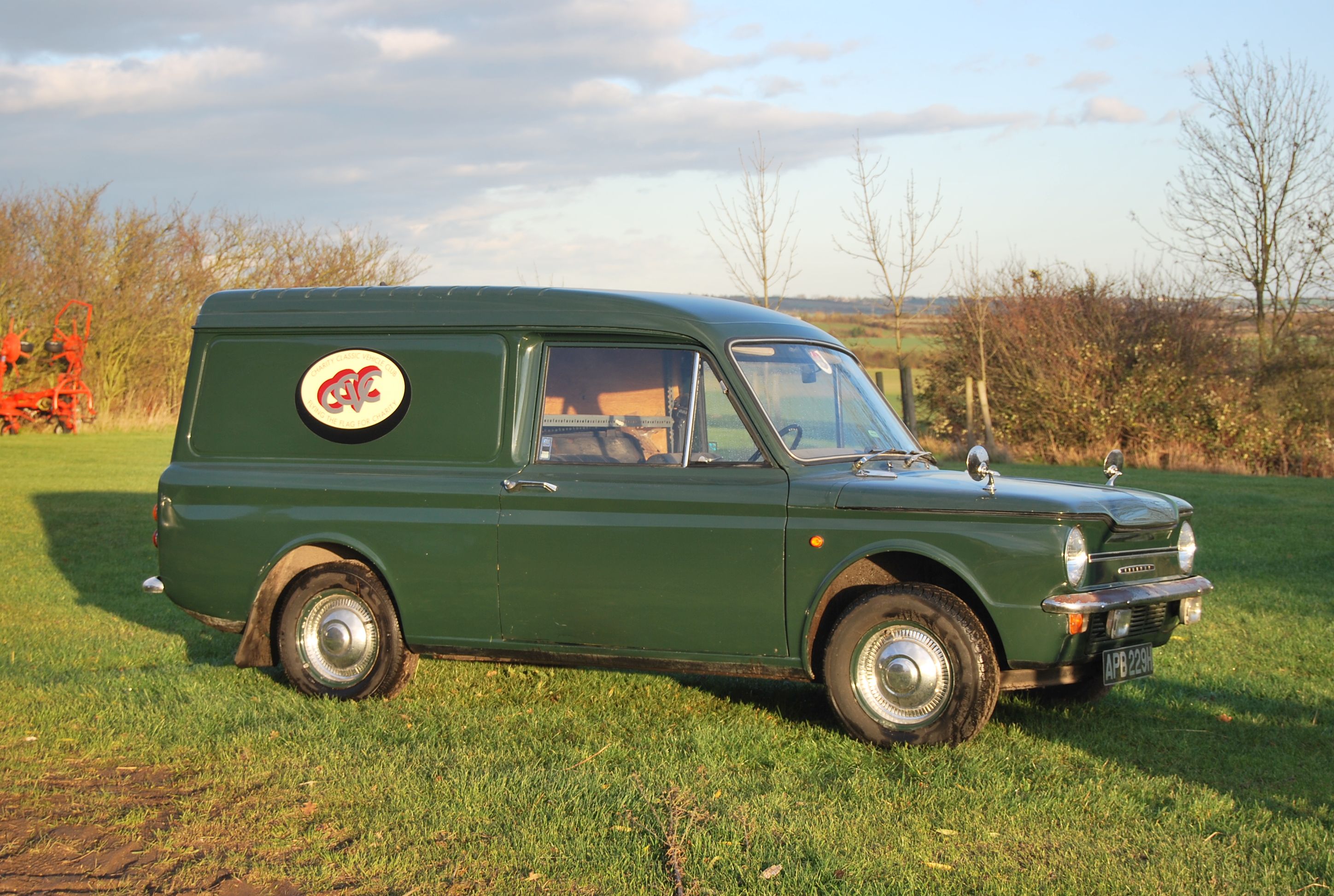 Bonhams Cars : c.1969 Hillman Imp Van Chassis no. 003656