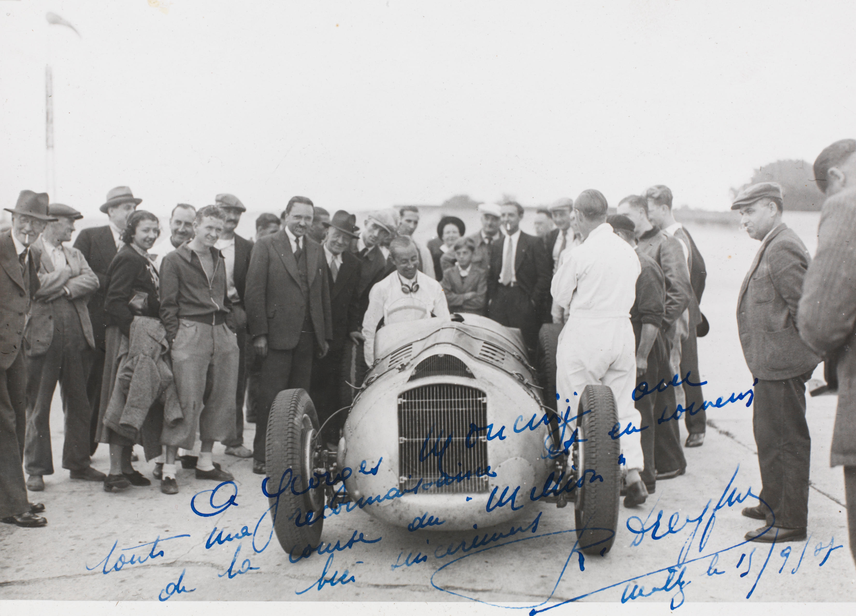 Bonhams Cars : Une collection de 8 photographies de René Dreyfus