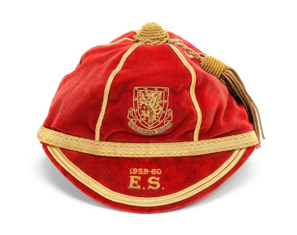 Bonhams : 1959-60 Welsh international cap awarded to Derrick Sullivan