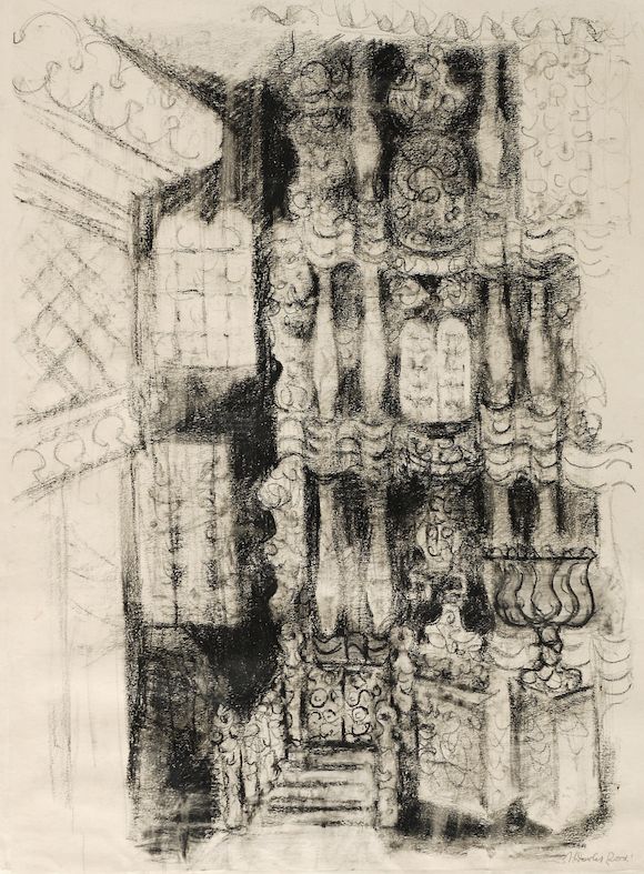 Bonhams : Yaacov Wexler (Israeli, 1912-1995) Ha'ari Hakadosh synagogue ...