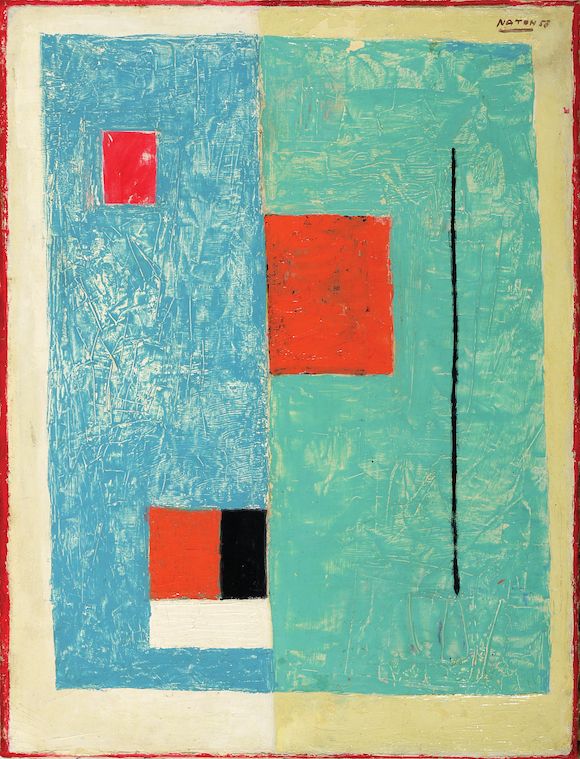 Bonhams : Avraham Naton (Israeli, 1906-1959) Composition