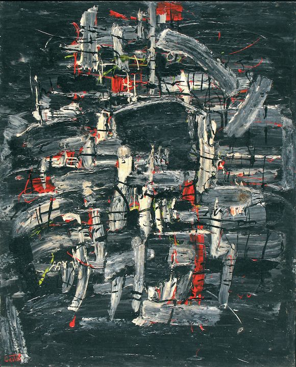 Bonhams : Moshe Castel (Israeli, 1909-1992) Composition