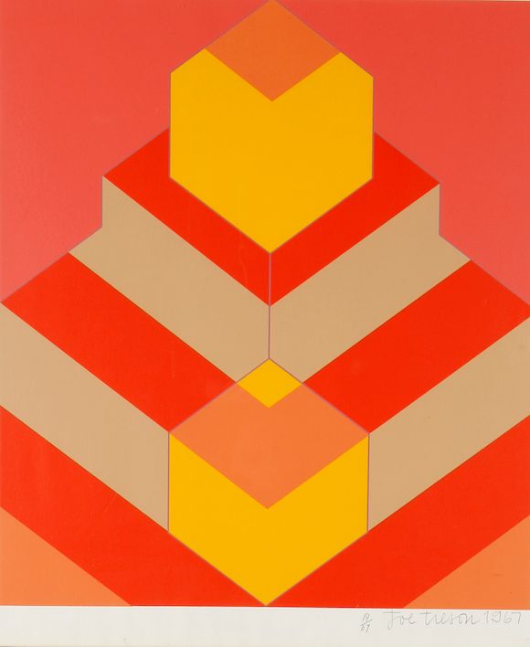 Bonhams : Joe Tilson, R.A. (British, born 1928) Rank 3 Screenprint in ...