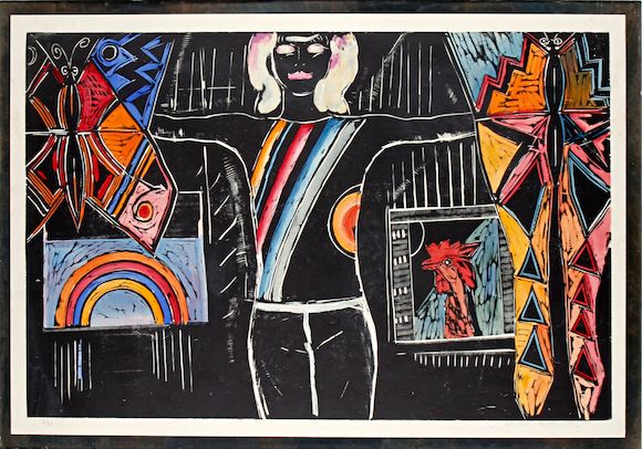 Bonhams : Michael Rothenstein (British, 1908-1993) Japanese Kites ...