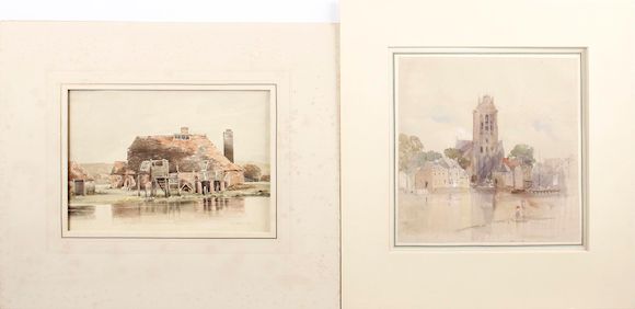 Bonhams : Alfred Gomersal Vickers (British, 1810-1837) View in Dort