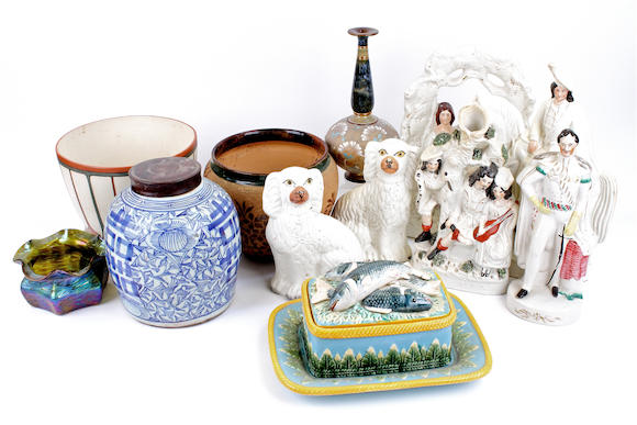 Bonhams A Group Of Ceramics And Glass