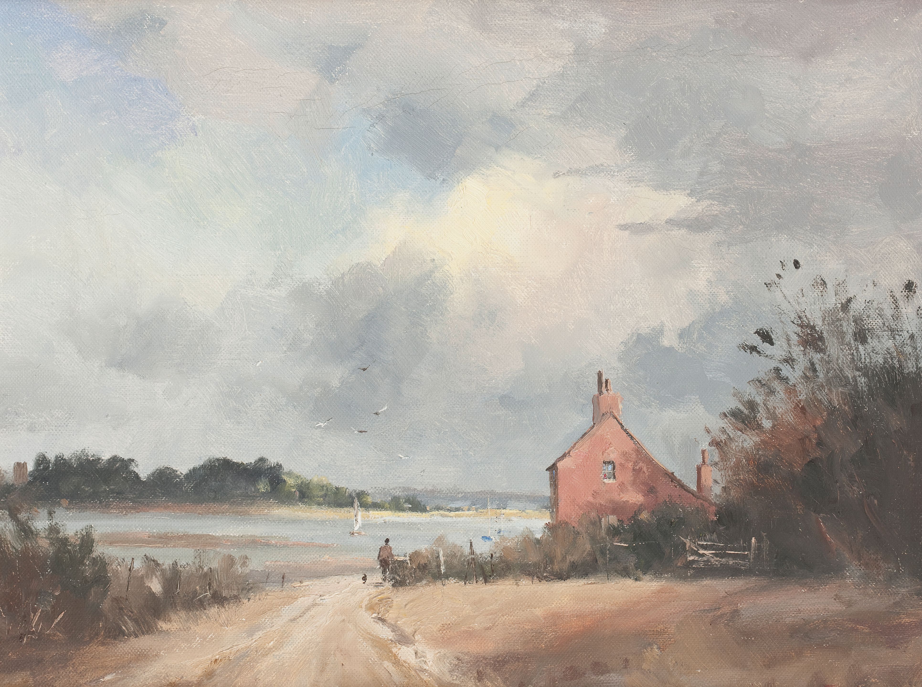 Bonhams : Marcus Ford (British, 1914-1989) Jumbo's Cottage, Snape