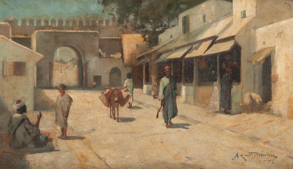 Bonhams : James Coutts Michie (British, 1861-1919) Tangier