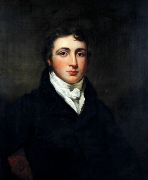 Bonhams : James Saxon (British, 1772-circa 1828) Portrait of James Forlong