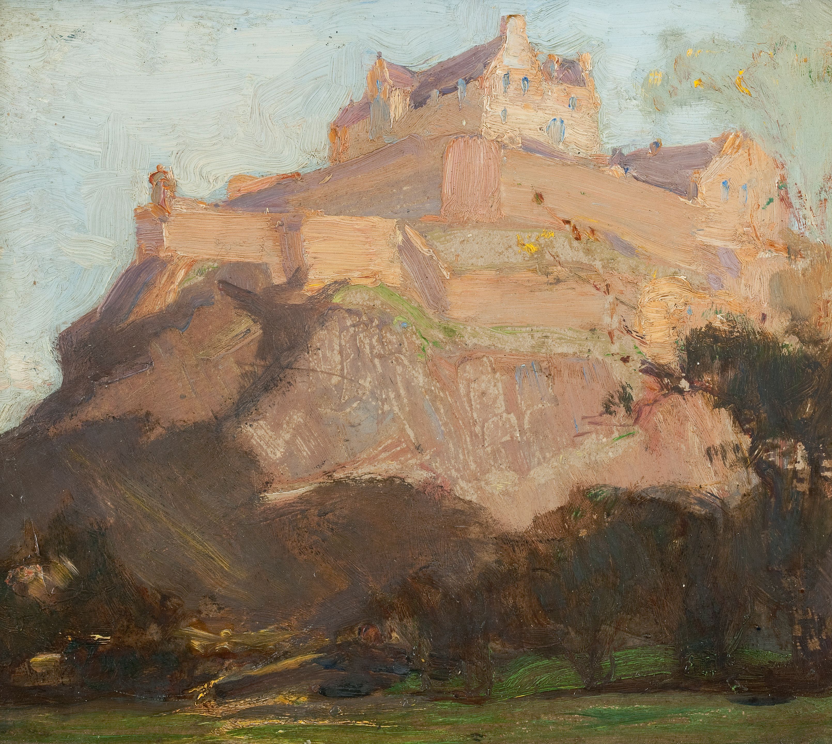 Bonhams : Robert Hope, RSA (British, 1869-1936) Edinburgh Castle