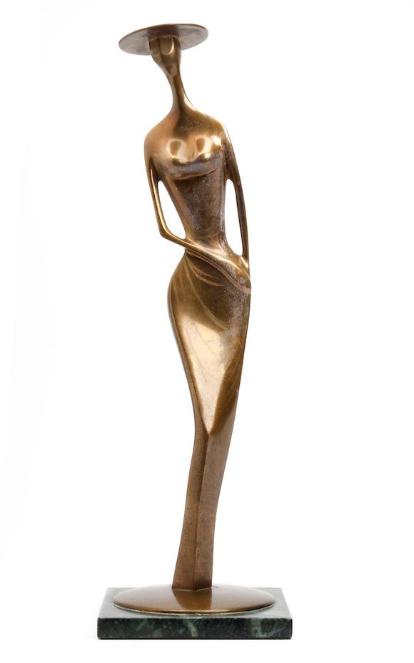 Bonhams : Arthur Dooley (British, 1929-1994) Standing female figure