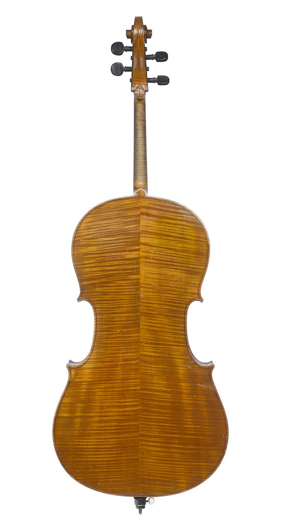 Bonhams : A French Cello of the Colin Mezin School, circa 1900 (4)
