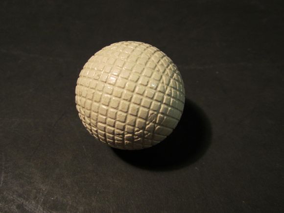 Bonhams : A Silvertown gutty golf ball circa 1880s
