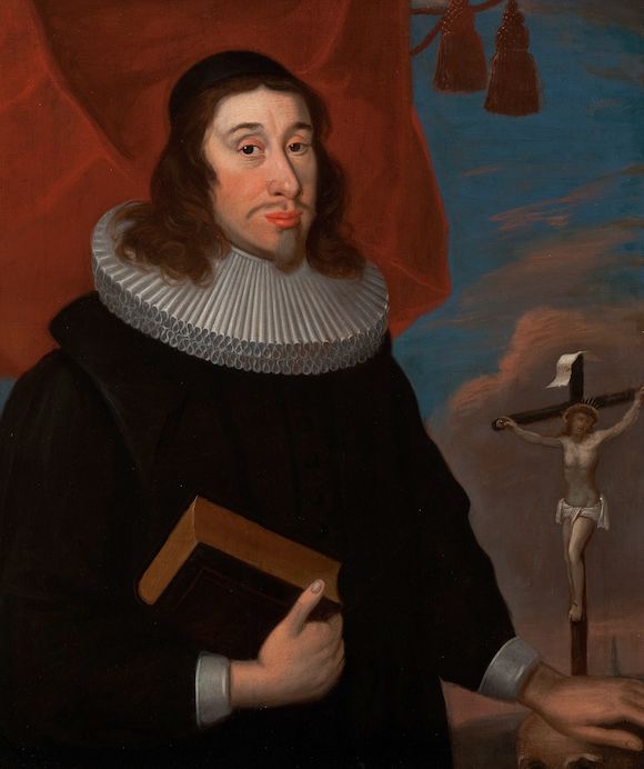 Bonhams : Dutch School, 17th century, Portrait of a cleric, with a ...