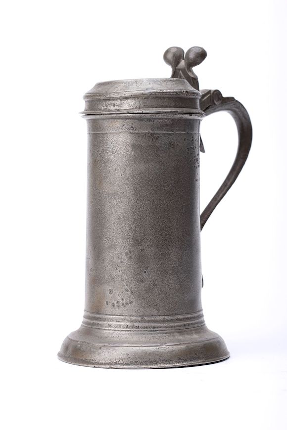 Bonhams : A small Stuart Beefeater flagon, circa 1660