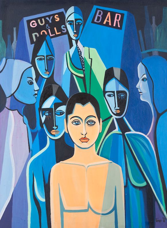 Bonhams : David Toner (British, born 1944) Guys and Dolls