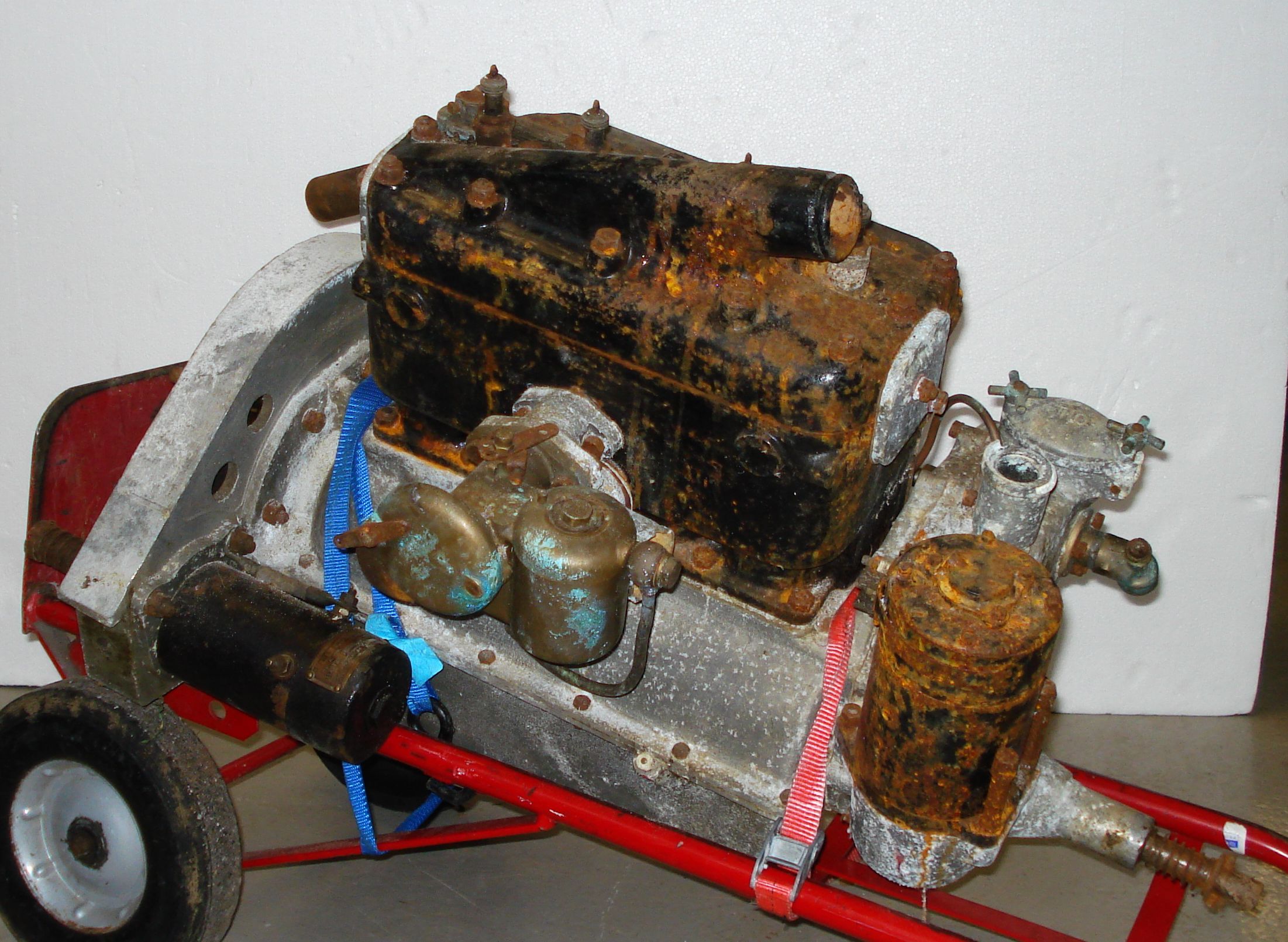 Bonhams Cars : An Anzani 4-cylinder engine for 1920s Frazer-Nash,