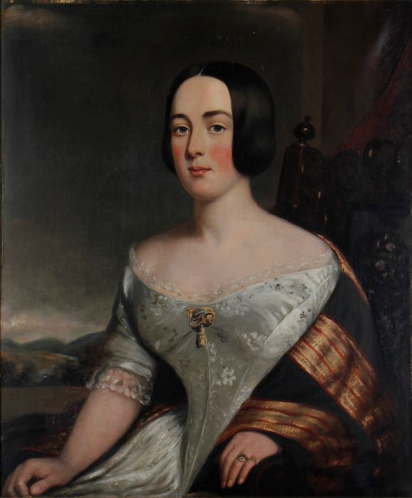 Bonhams : Circle of Sir George Hayter (British, 1792-1871) Portrait of ...