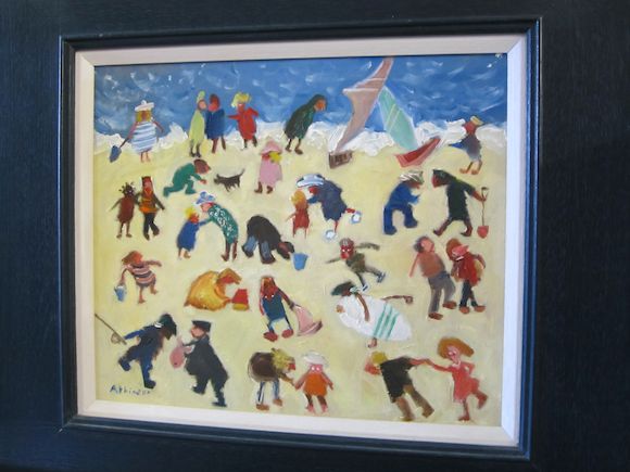 Bonhams : Sue Atkinson (British, born Bradford 1949) 'Busy Bodies ...