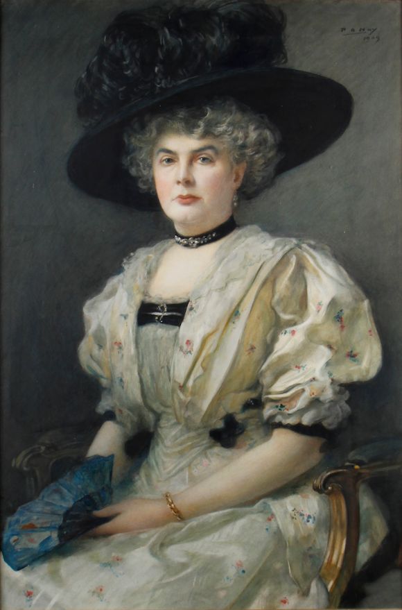 Bonhams : Peter Alexander Hay (British, 1866-1952) Portrait of Isabel ...