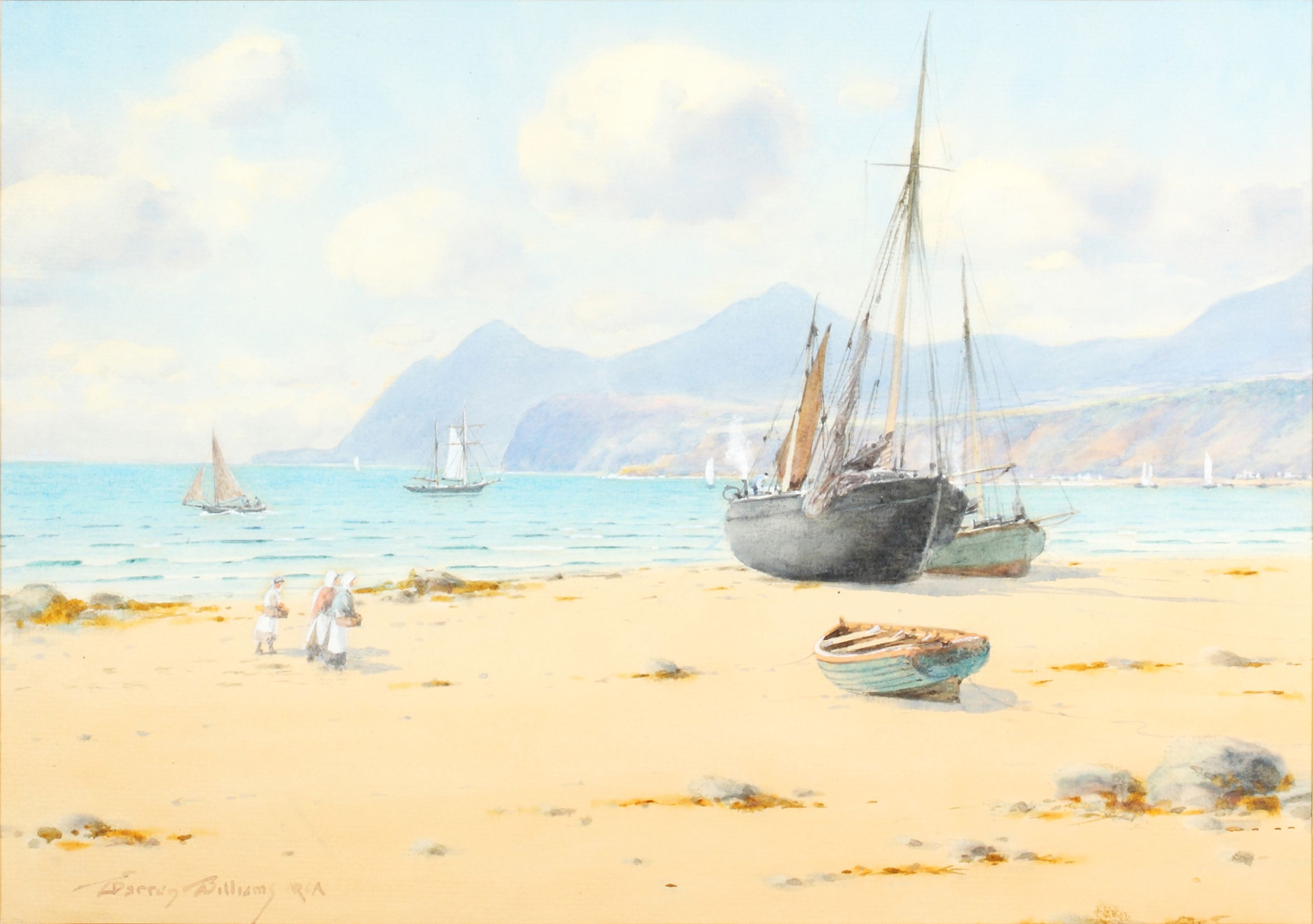 Bonhams : Warren Williams (British, 1860-1941) Nevin, North Wales