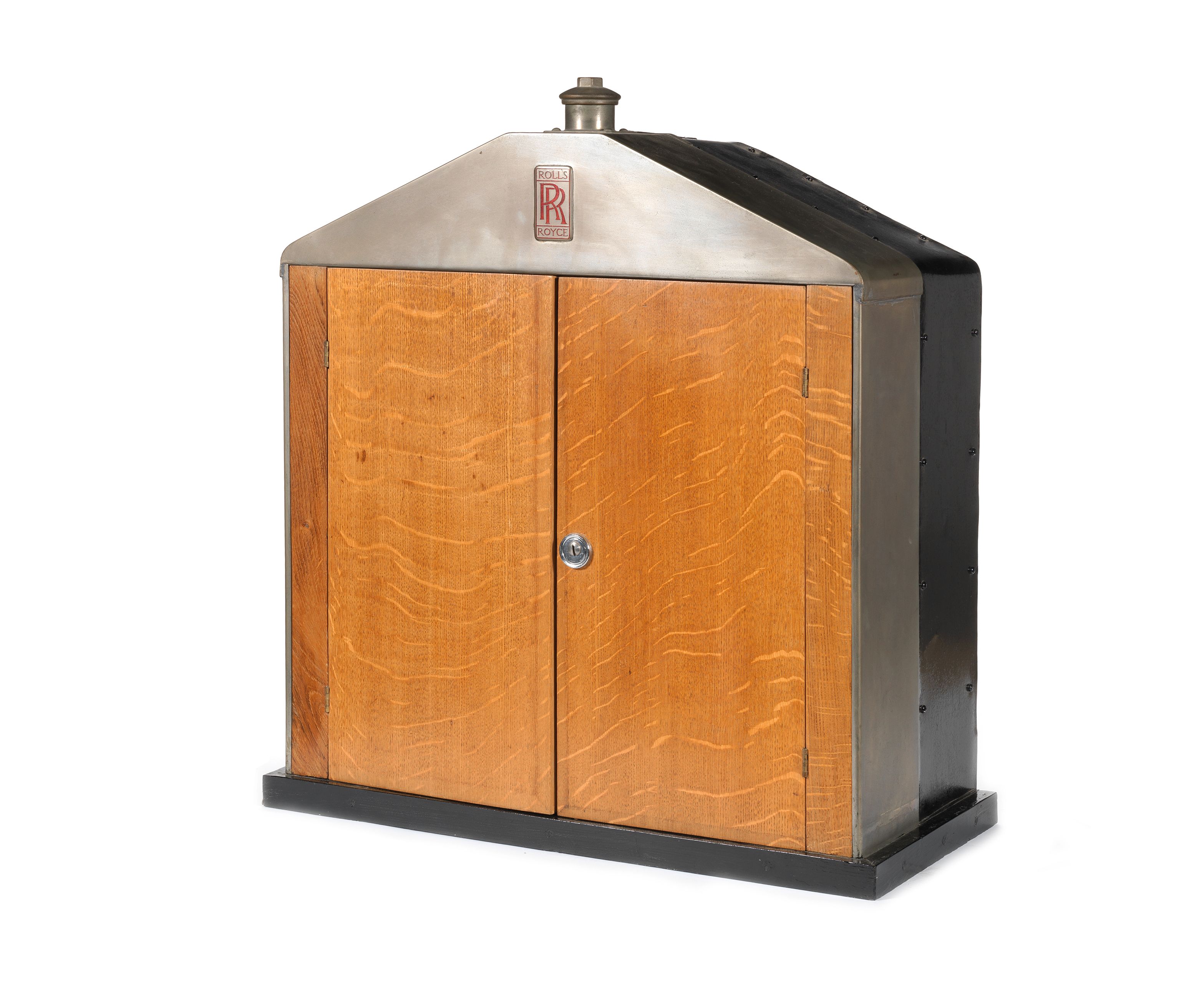 Bonhams Cars : A Rolls-Royce radiator shell mounted as a cabinet,