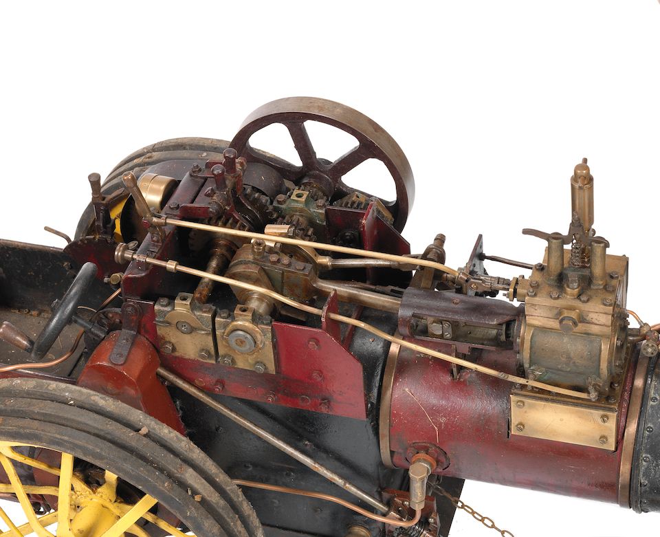 Bonhams : A '2 inch' working scale model of a Burrell Steam Traction ...