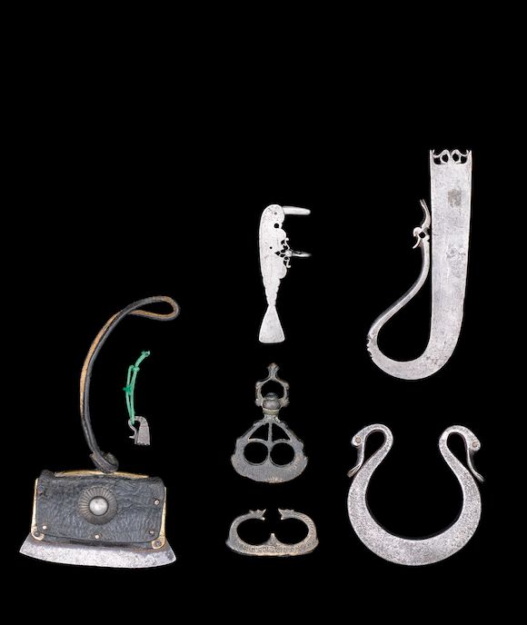 Bonhams : A collection of Nasrid and Safavid steel flint Strikers Spain ...
