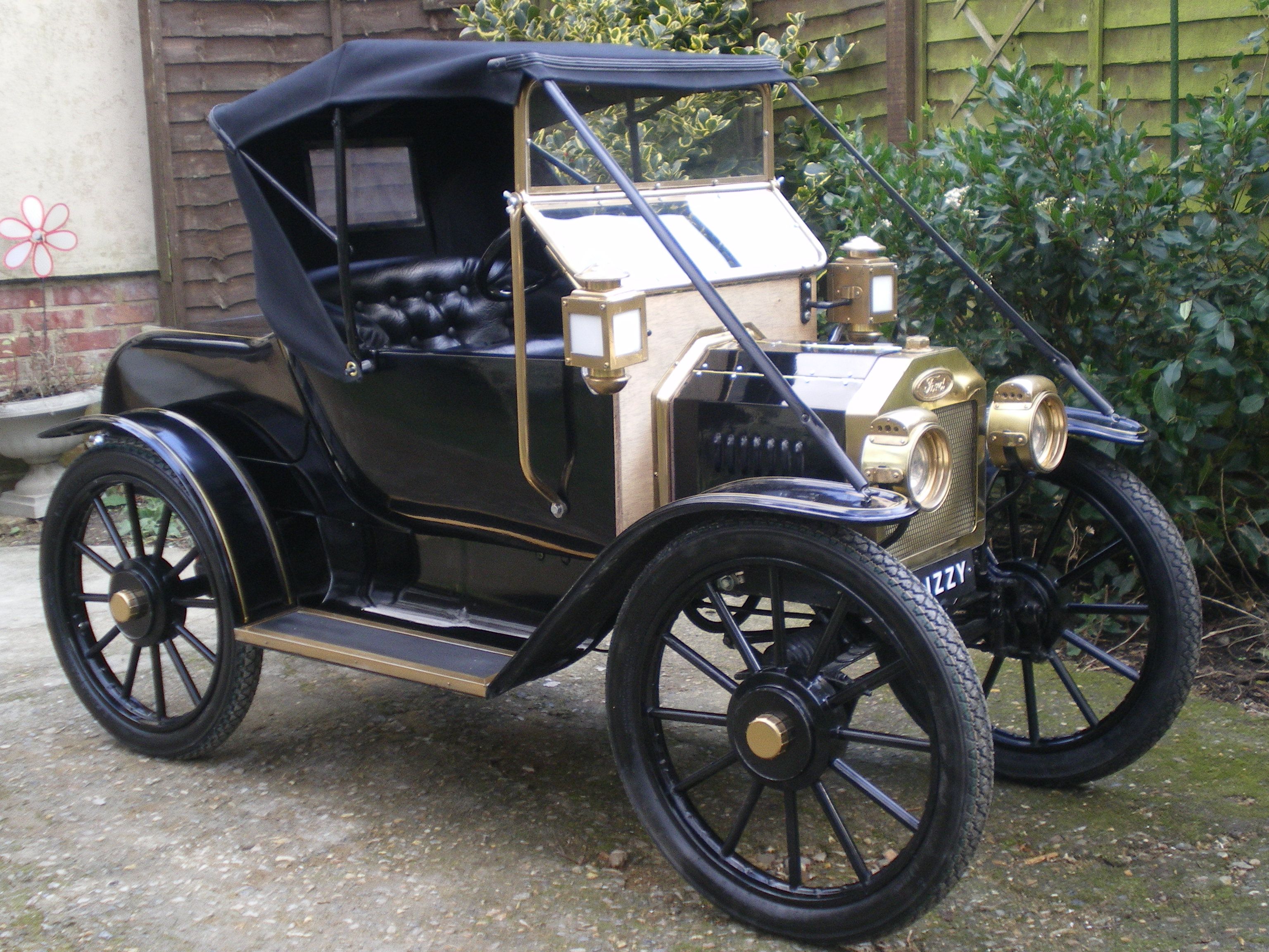 Bonhams Cars : A half scale Model 'T' Ford electric child's car,
