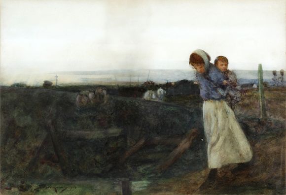 Bonhams : William Lee Hankey, RWS, RI, ROI, RE (British, 1869-1952 ...