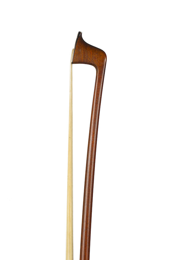 Bonhams : A silver mounted French Violin Bow by Charles Enel, Paris