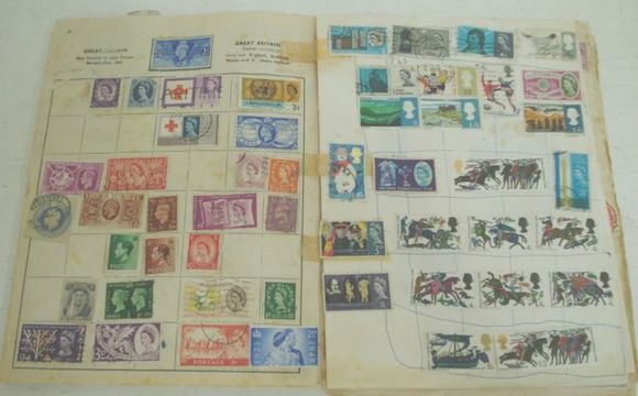 Bonhams : Stamps - The Excelsior Postage Stamp album with all world ...