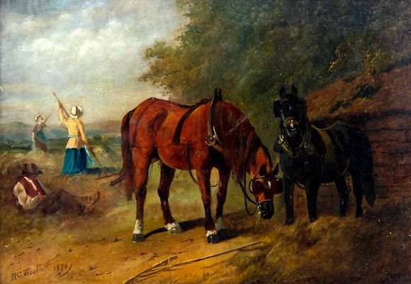 Bonhams : Henry Charles Woollett (British, born circa 1826-1893 ...