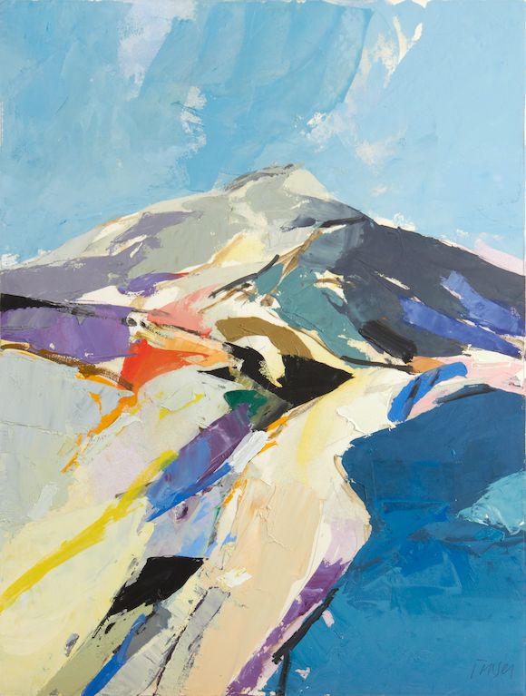 Bonhams : Donald Hamilton Fraser (British, 1929-2009) Landscape with ...