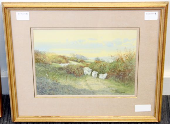 Bonhams : Gordon Beningfield (British, 1936-1998) Toller Down