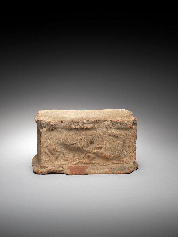Bonhams : A Greek terracotta arula