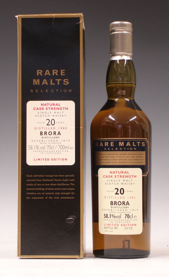 Bonhams : Brora-20 year old-1982