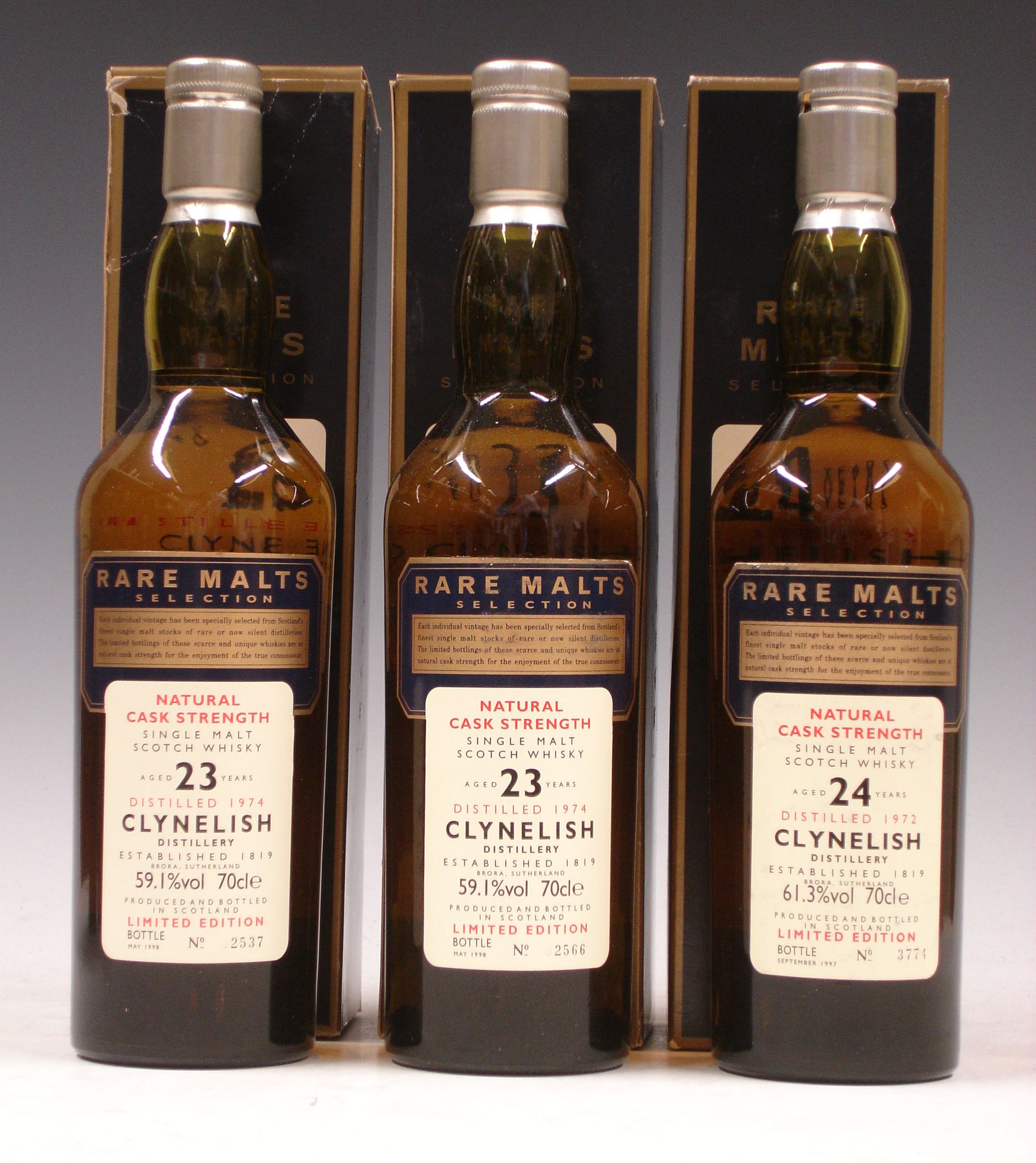 Bonhams : Clynelish-23 year old-1974 (2) Clynelish-24 year old-1972