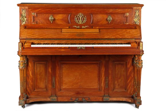 Bonhams : A French second half 19th century gilt metal mounted ...