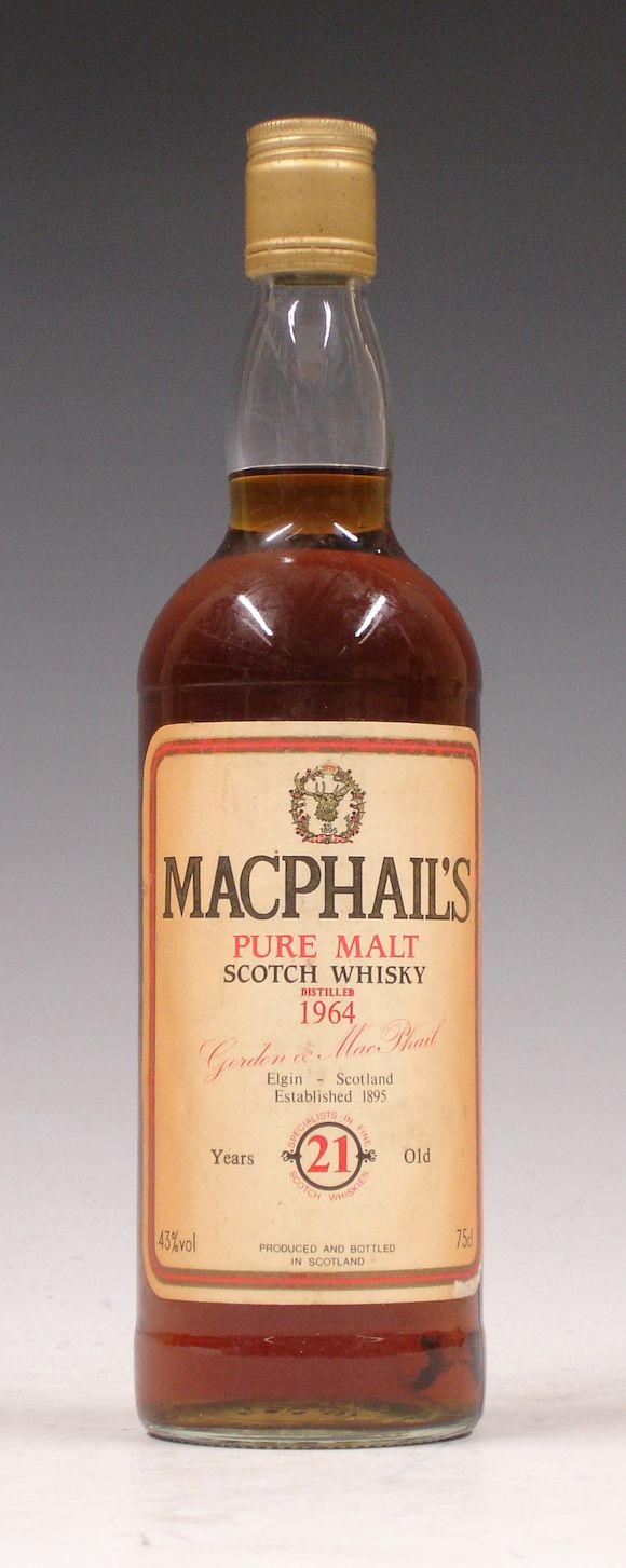 Bonhams : MacPhail's-21 year old-1964