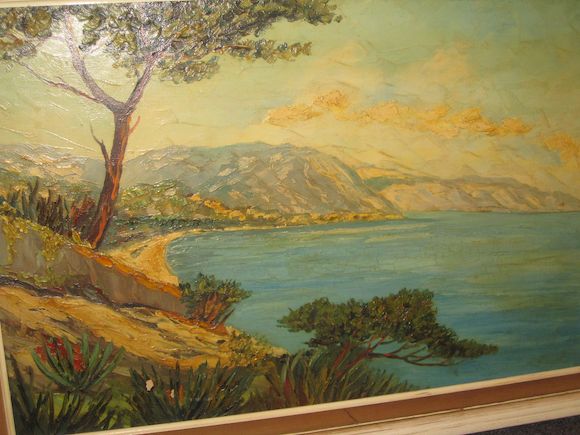 Bonhams : Wilhelm Nagel (German, 1866-1945) German Mountain landscape ...