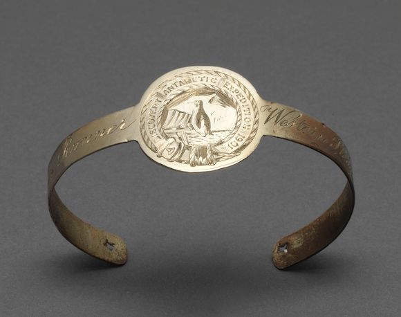 Bonhams : SLEDGE RUNNER An engraved German silver portion of sledge ...