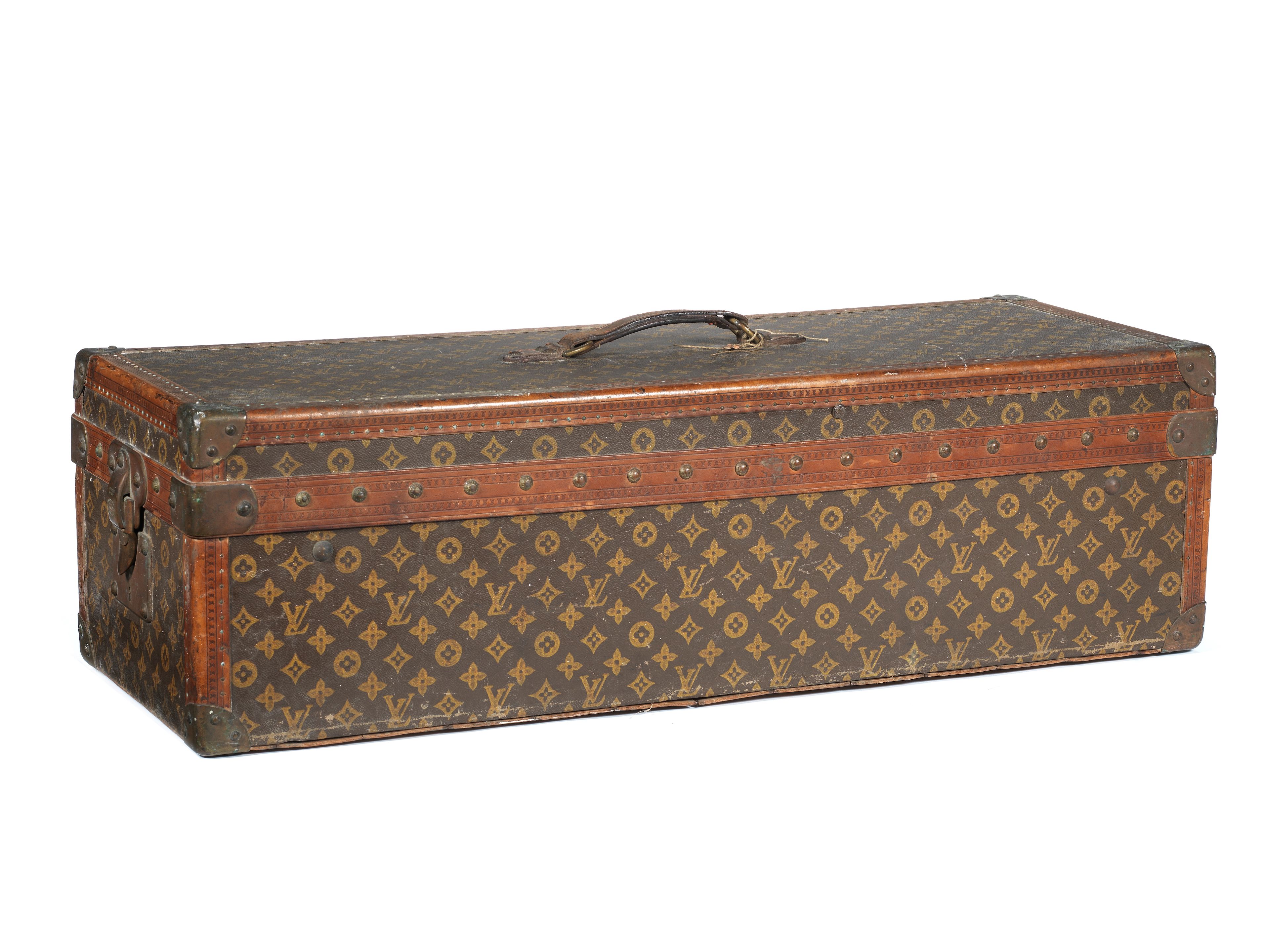 Bonhams Cars : A Louis Vuitton Encyclopaedia Britannica library trunk ...