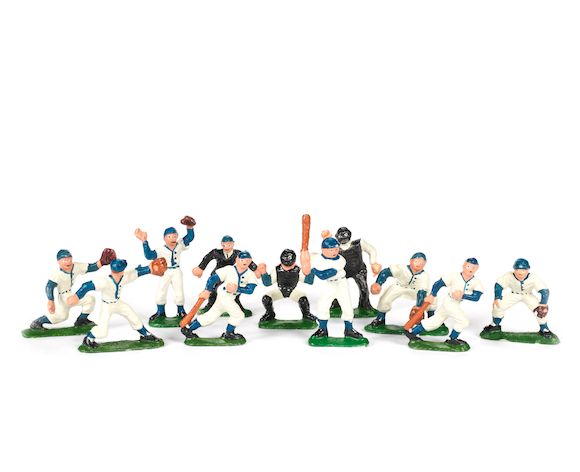 Bonhams : Aluminium 56mm scale Baseball Players 11