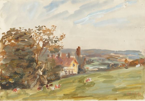 Bonhams : Hercules Brabazon Brabazon (British, 1821-1906) Temple of ...