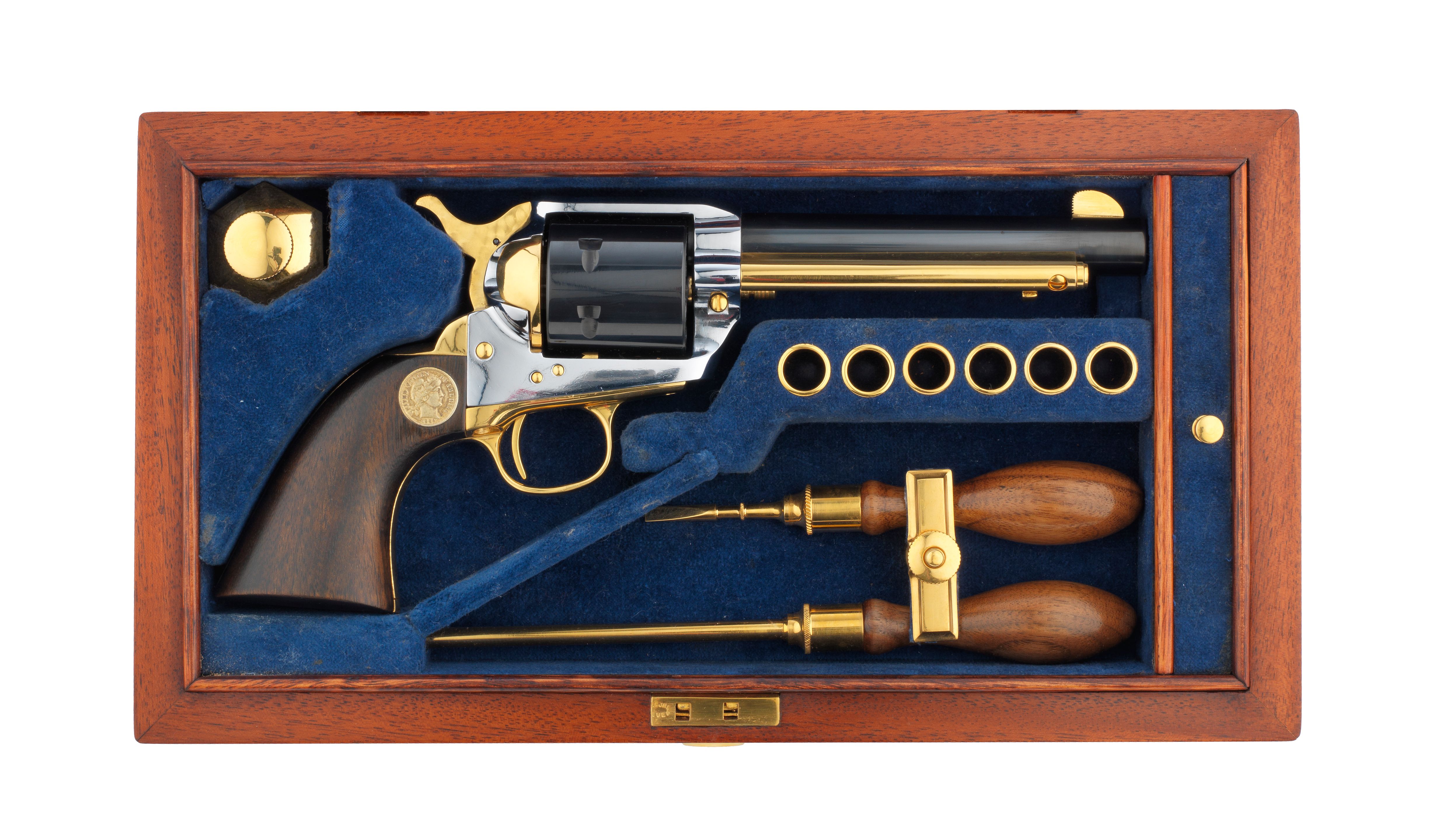 Bonhams : A cased commemorative .45 (Long Colt) 'Type Model P' revolver ...