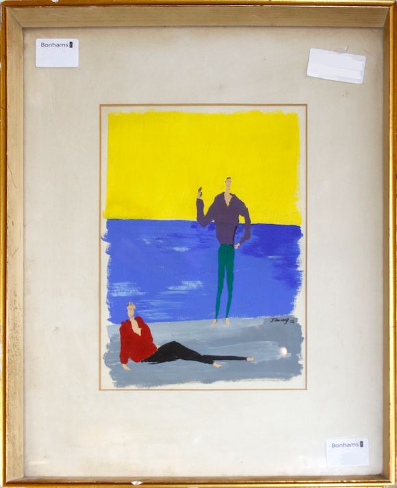 Bonhams : John Croft (British, born 1923) Figure study