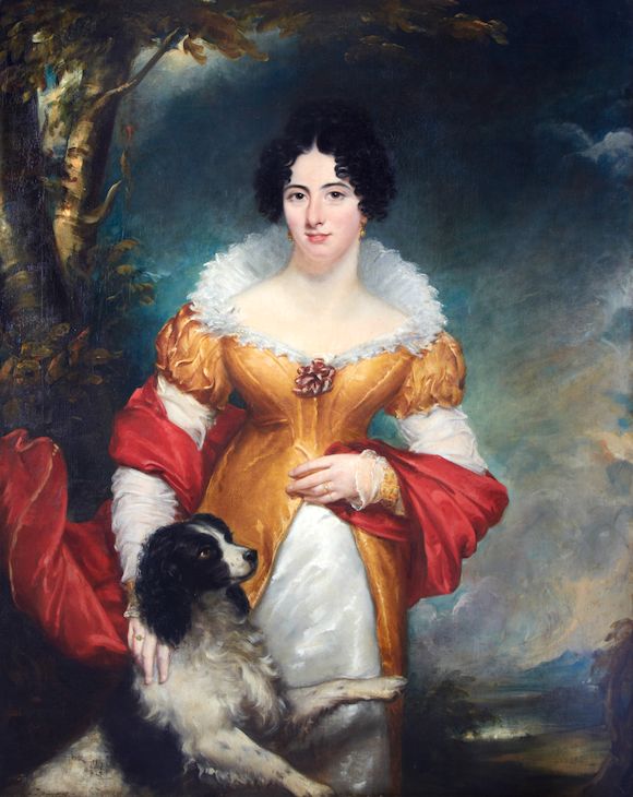 Bonhams : Martin Cregan (British, 1788-1870) A portrait of Lady ...