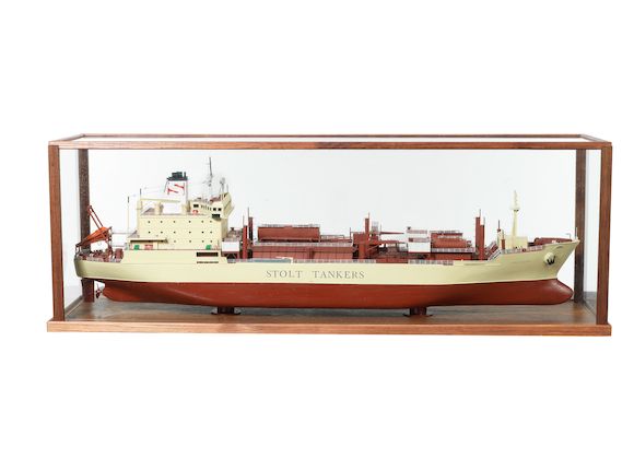 Bonhams : A Builder's quality model of the Chemical Tanker Stolt Falcon ...